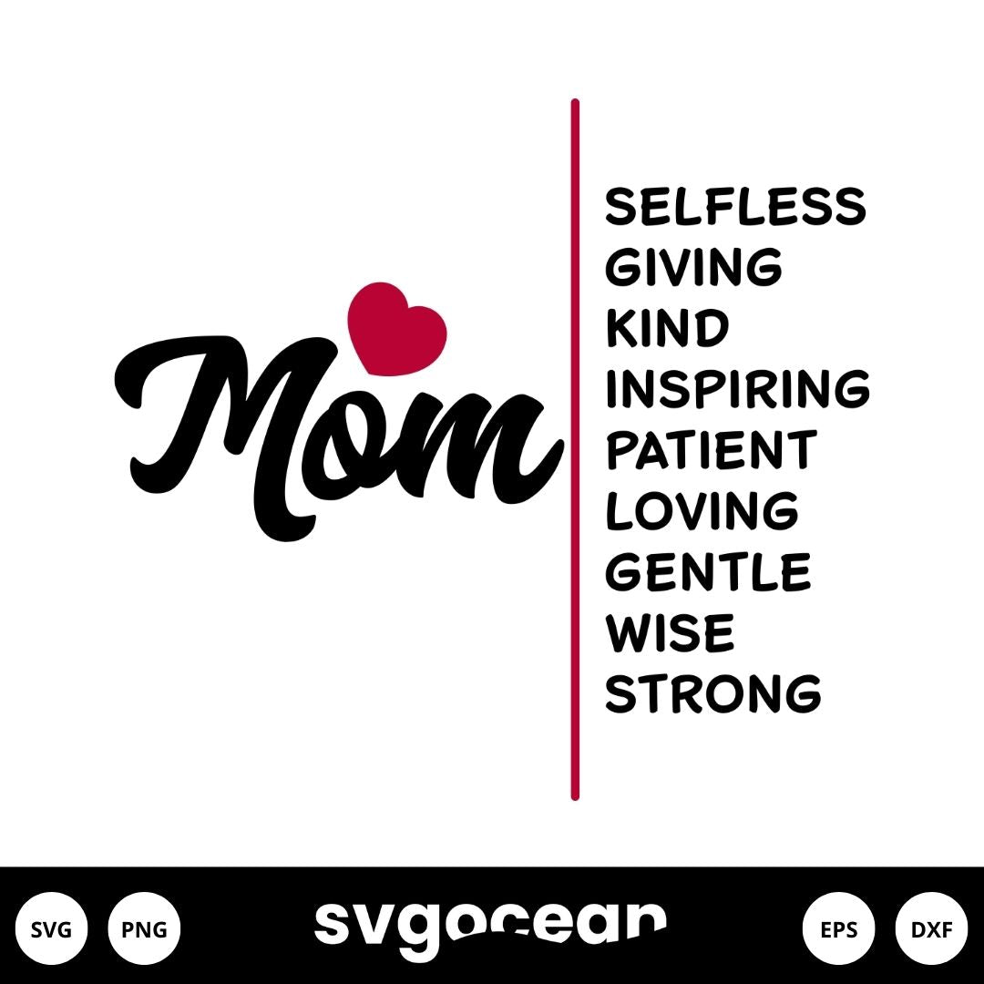 Mom Quote SVG vector for instant download - Svg Ocean — svgocean