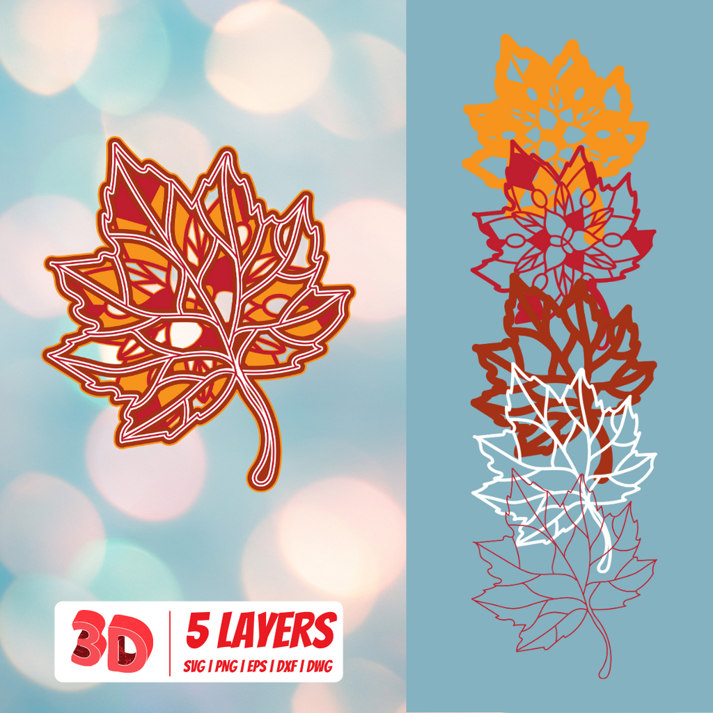Leaf SVG Cut Files - Free Download — svgocean