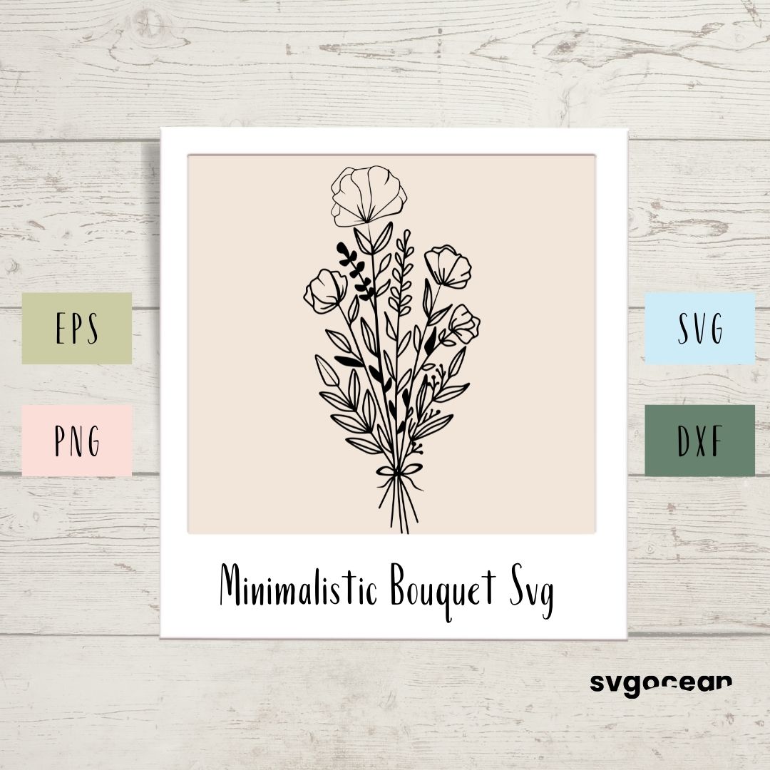 Simple Flower SVG vector for instant download - Svg Ocean — svgocean