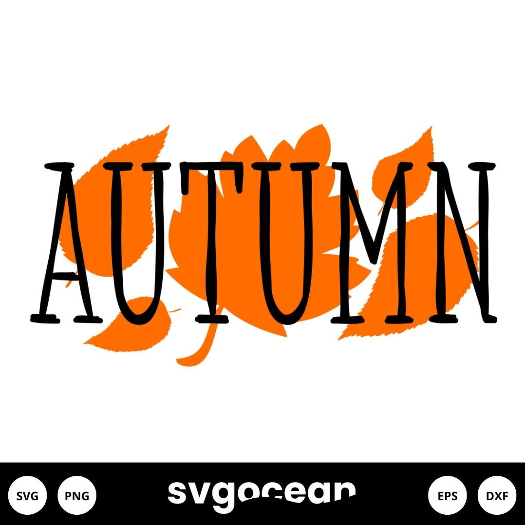 Autumn Svg vector for instant download - Svg Ocean — svgocean