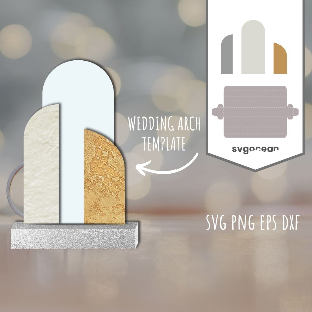 Wedding Arch SVG vector for instant download - Svg Ocean — svgocean