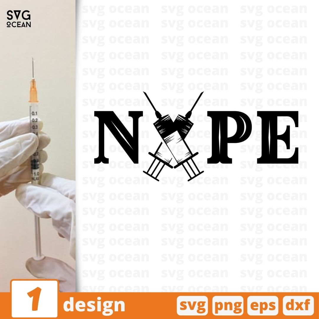 Nope SVG Cut File for instant download - Svg Ocean — svgocean