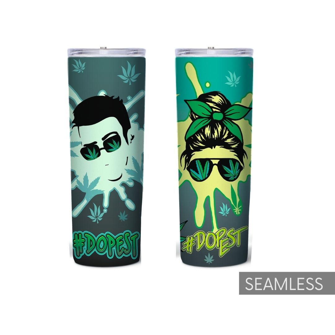 Weed Tumbler Sublimation Bundle vector for instant download - Svg Ocean ...