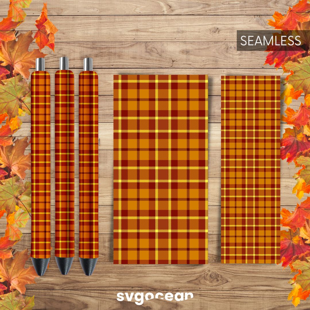 Buffalo Plaid Tapered Pen - Svg Ocean — svgocean