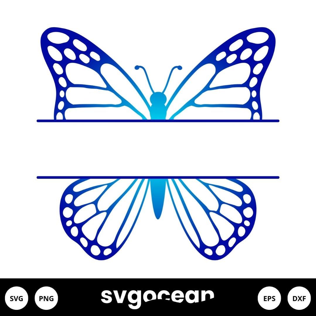 Butterflies Svg Bundle vector for instant download - Svg Ocean — svgocean