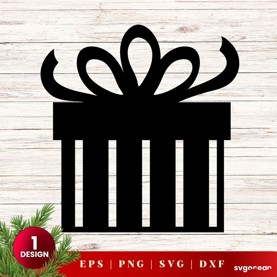 Present Svg vector for instant download - Svg Ocean — svgocean