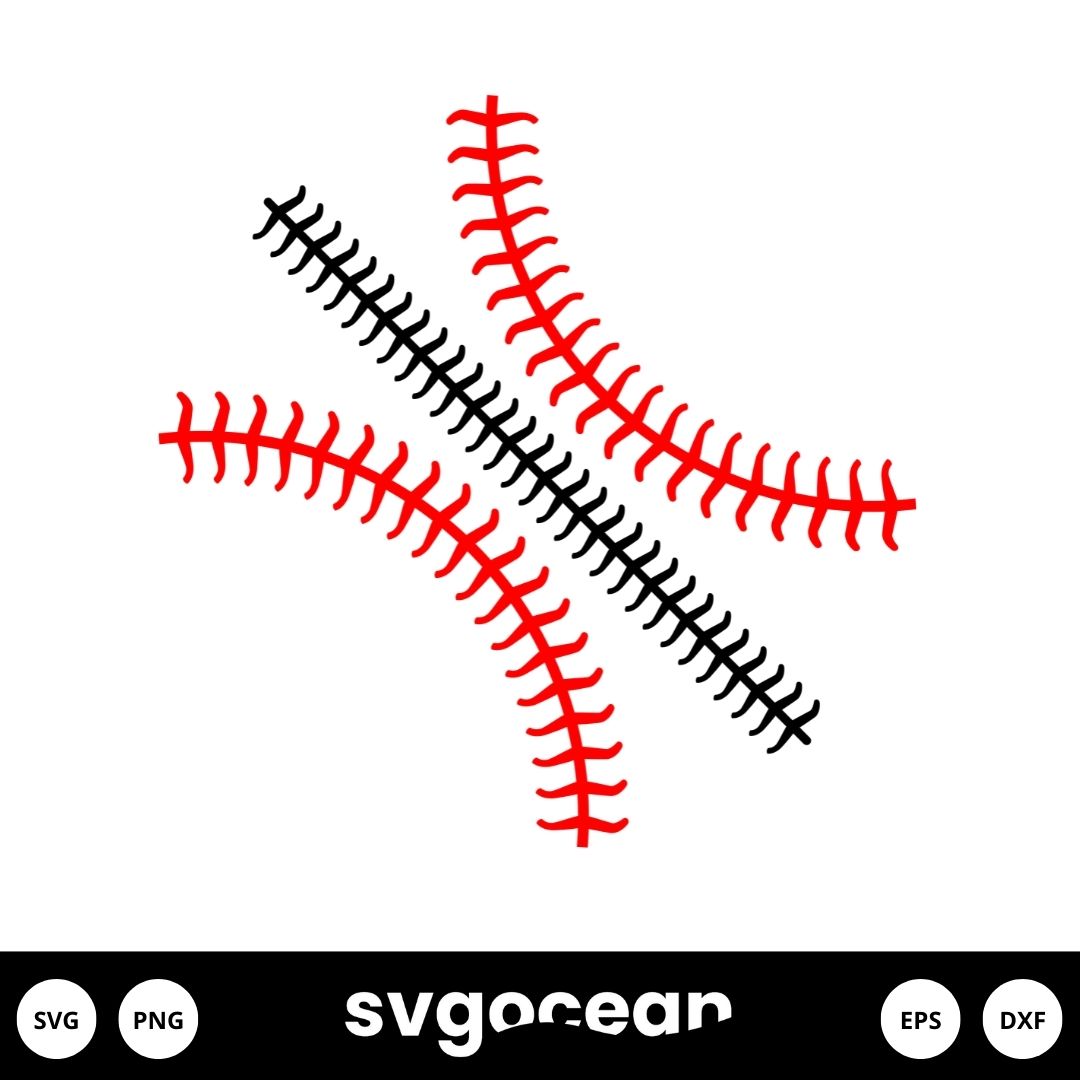 Baseball Threads SVG vector for instant download - Svg Ocean — svgocean