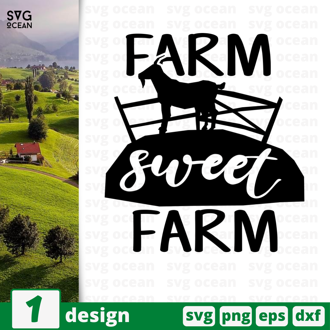 Farm sweet farm SVG bundle vector for instant download - Svg Ocean ...
