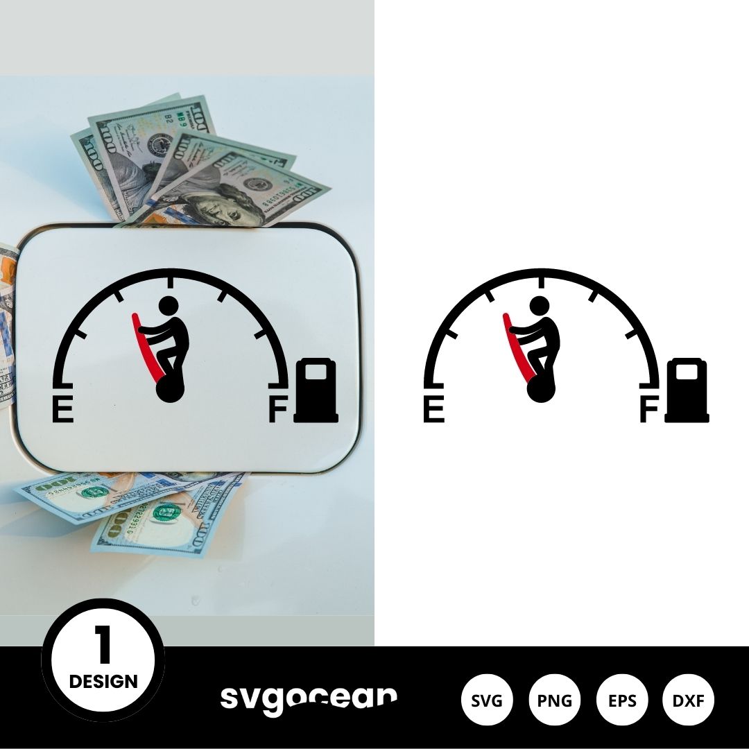 Gas Tank Decoration SVG vector for instant download - Svg Ocean — svgocean