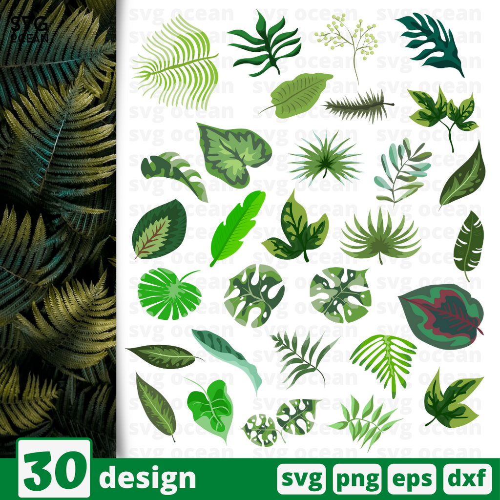 Plants & Trees SVG Cut Files - Free Download — svgocean