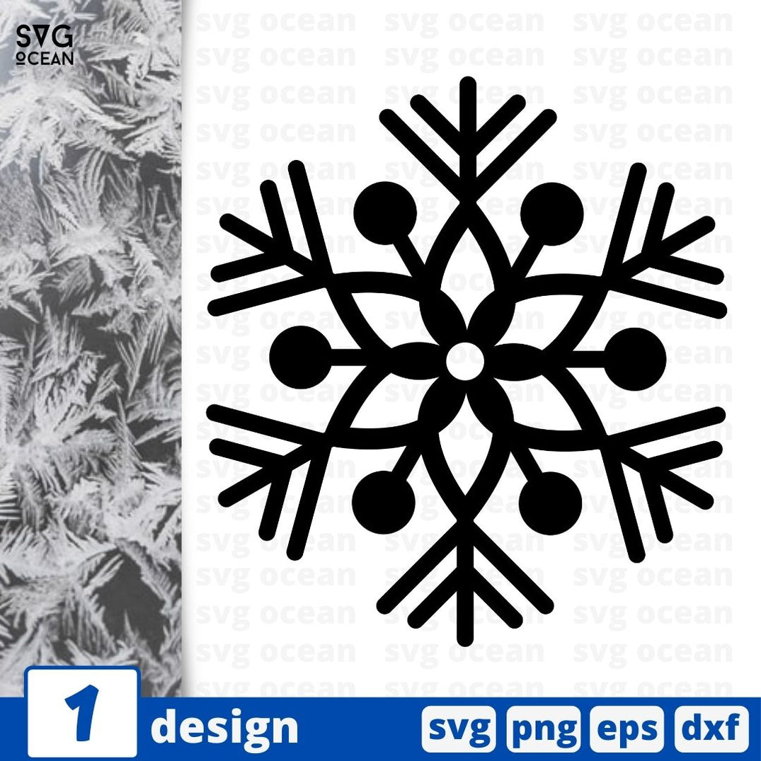 Snowflakes SVG Cut Files - Free Download — svgocean