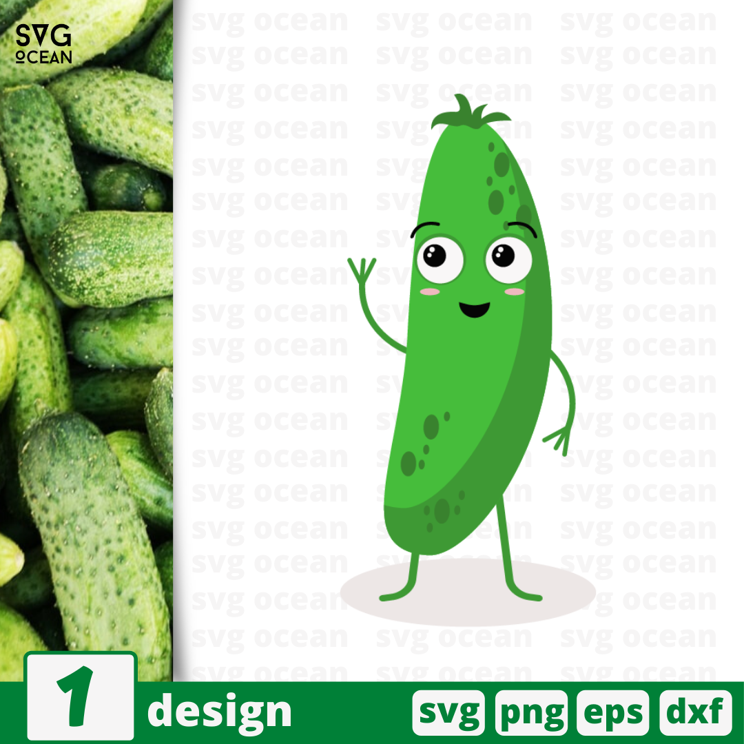 Cucumber SVG bundle vector for instant download - Svg Ocean — svgocean