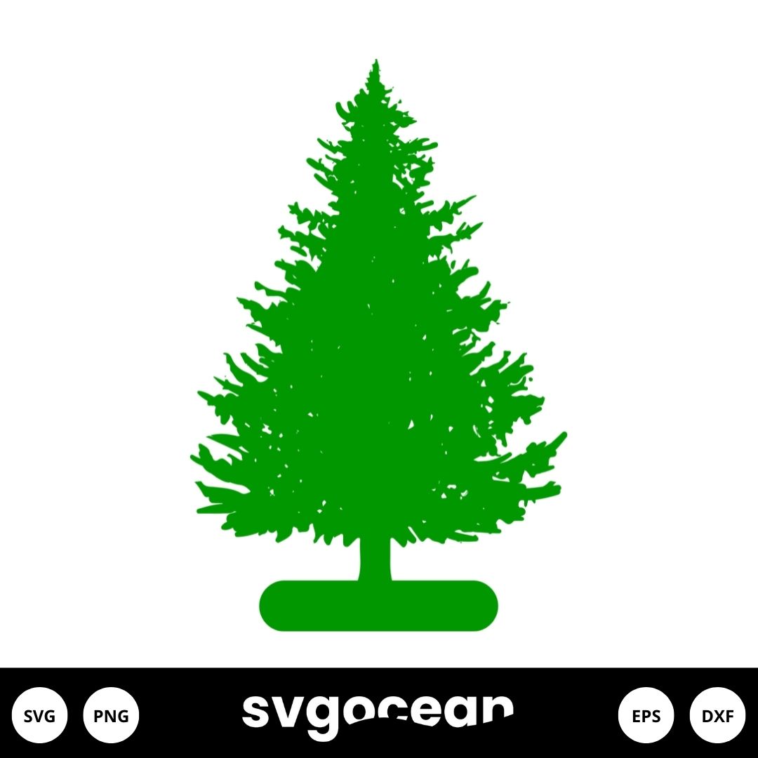Free Christmas Tree Svg vector for instant download - Svg Ocean — svgocean