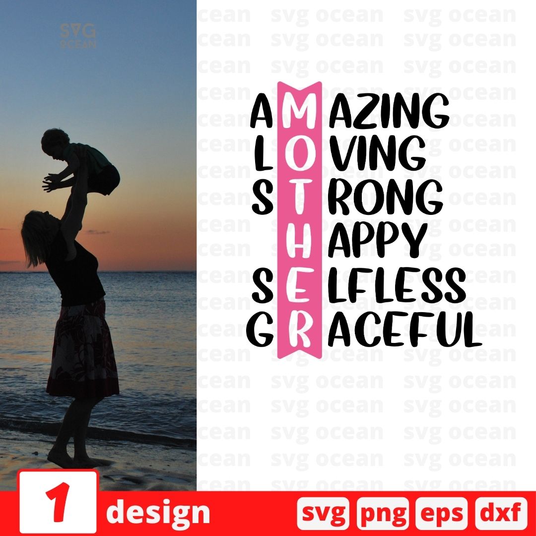 Amazing loving strong happy selfless graceful vector for instant ...