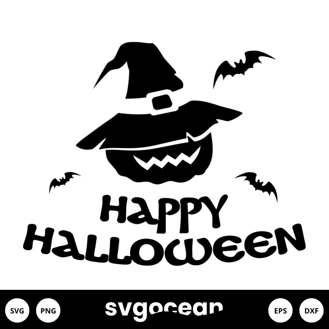 Halloween Svg Free vector for instant download - Svg Ocean — svgocean