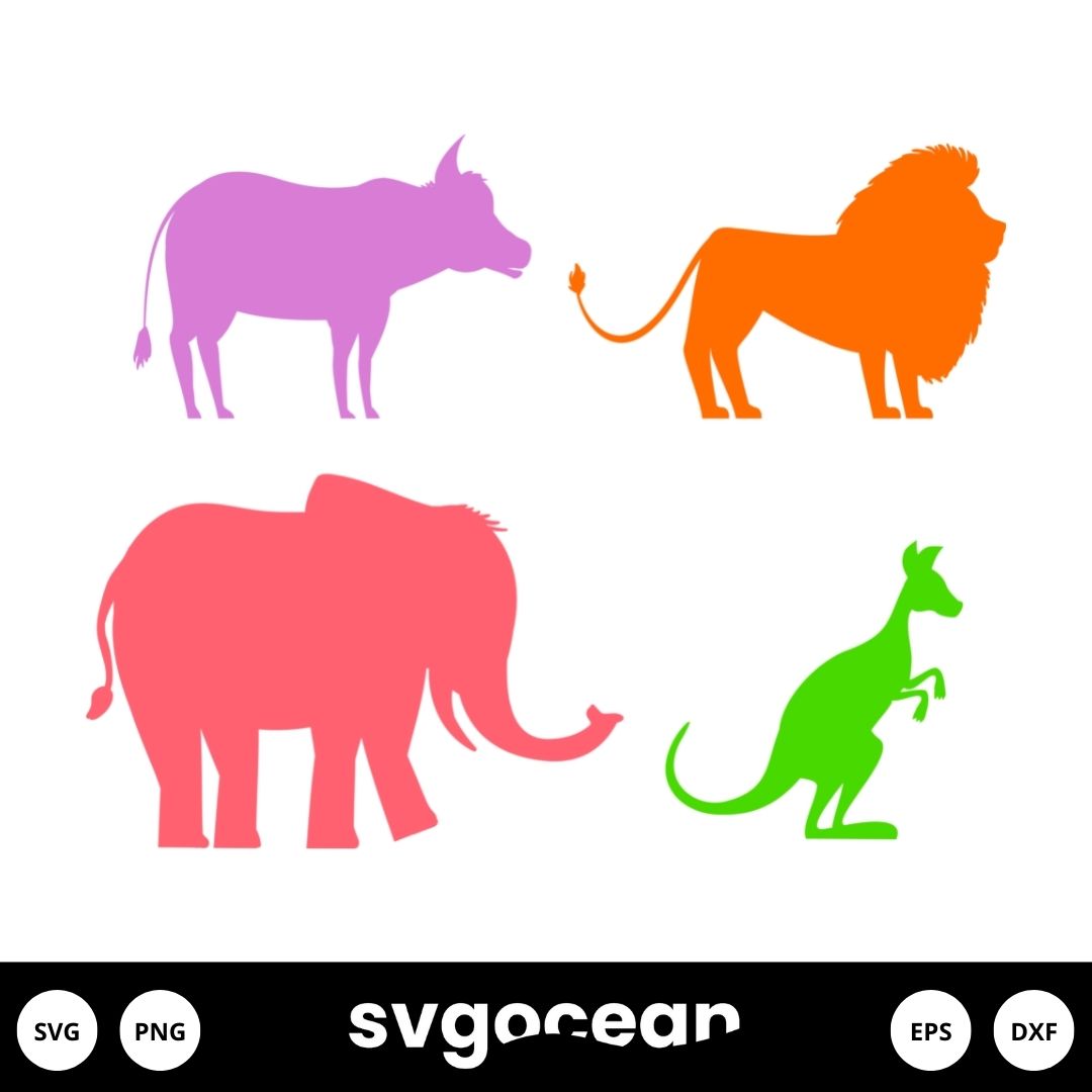 Animal Svg vector for instant download - Svg Ocean — svgocean