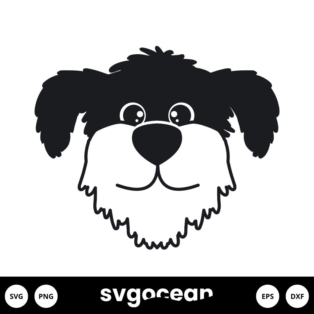Schnauzer Svg vector for instant download - Svg Ocean — svgocean