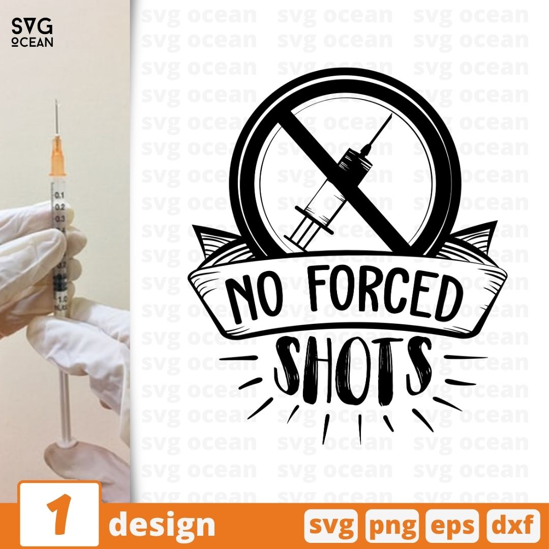 No forced shots SVG Cut File for instant download - Svg Ocean — svgocean