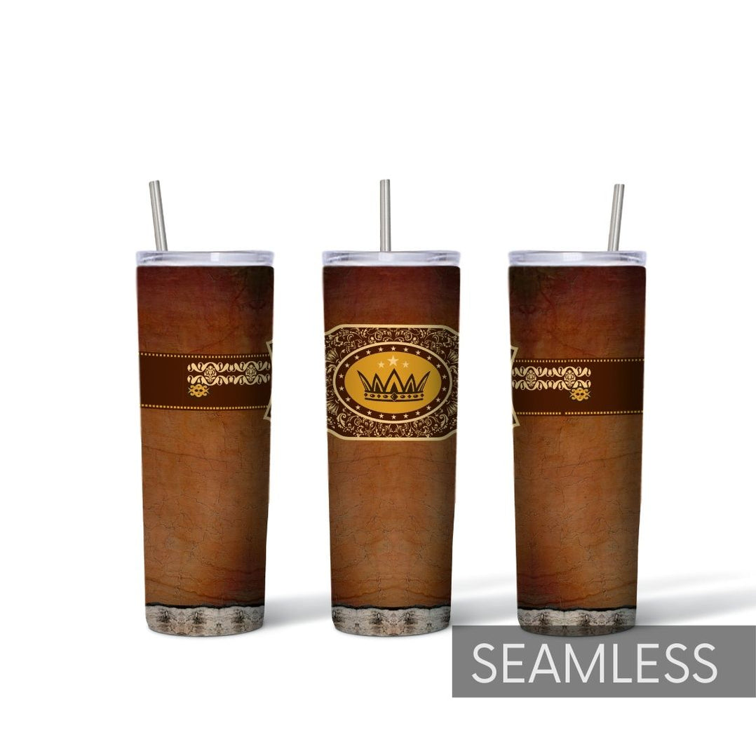 Cigar Tumbler Sublimation vector for instant download - Svg Ocean ...
