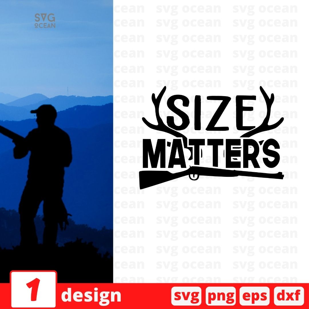 Size matters vector for instant download - Svg Ocean — svgocean