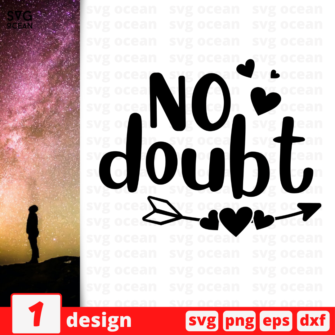 No doubt SVG bundle vector for instant download - Svg Ocean — svgocean