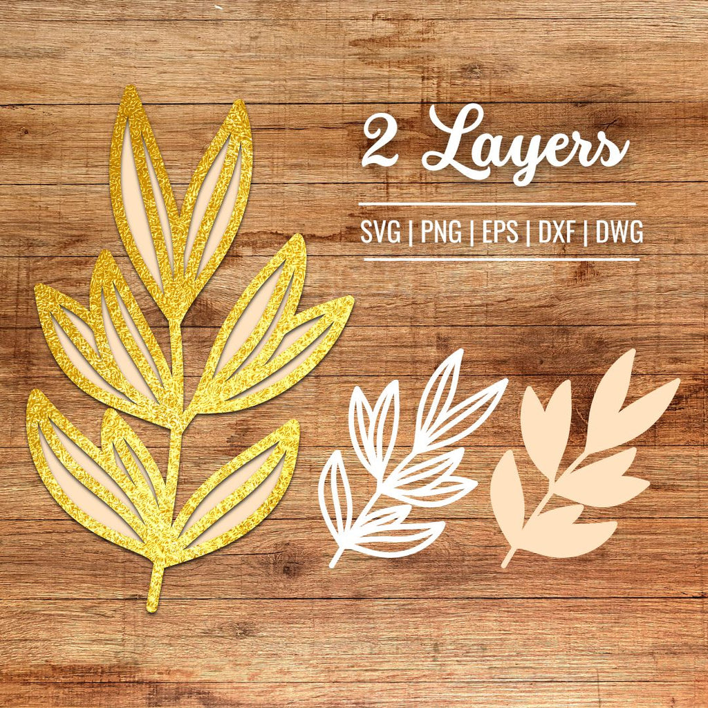 Leaf SVG Cut Files - Free Download — svgocean