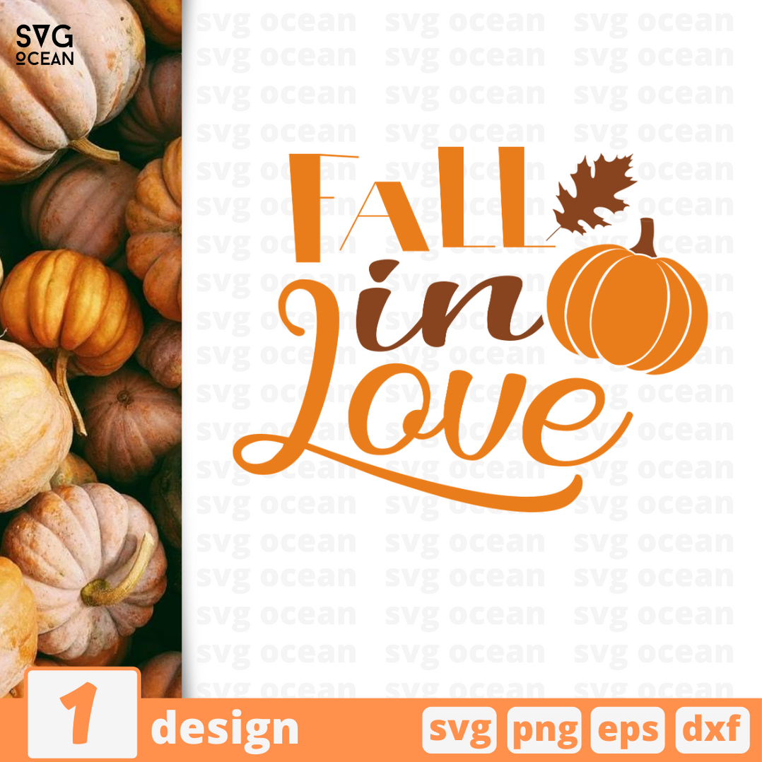 Fall in love SVG bundle vector for instant download - Svg Ocean — svgocean