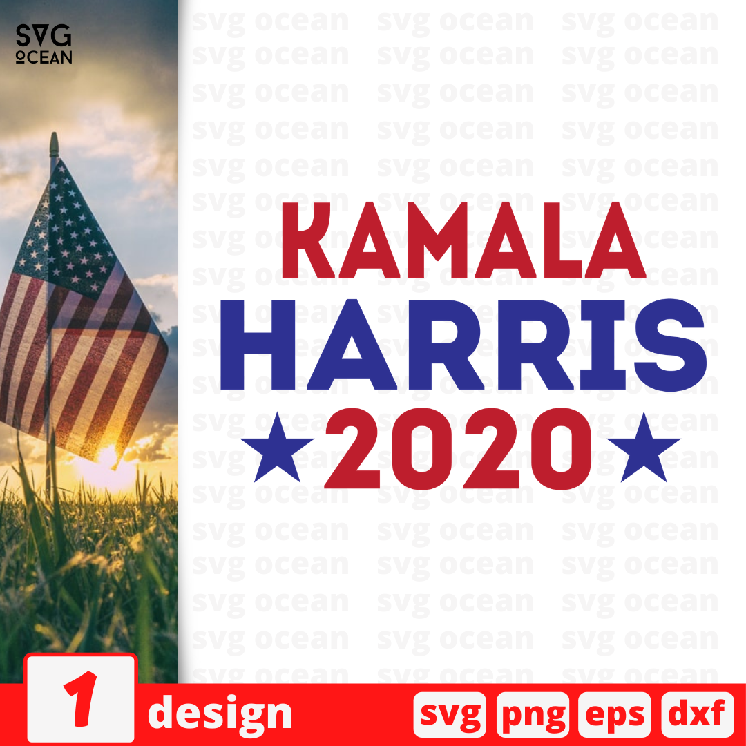 Kamala Harris 2020 SVG bundle vector for instant download - Svg Ocean ...