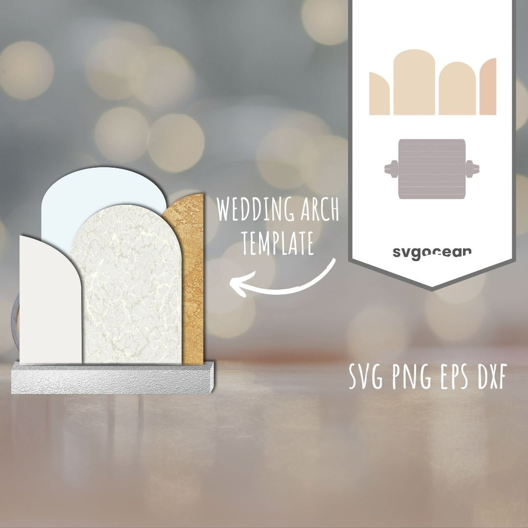 Arch Template SVG vector for instant download - Svg Ocean — svgocean
