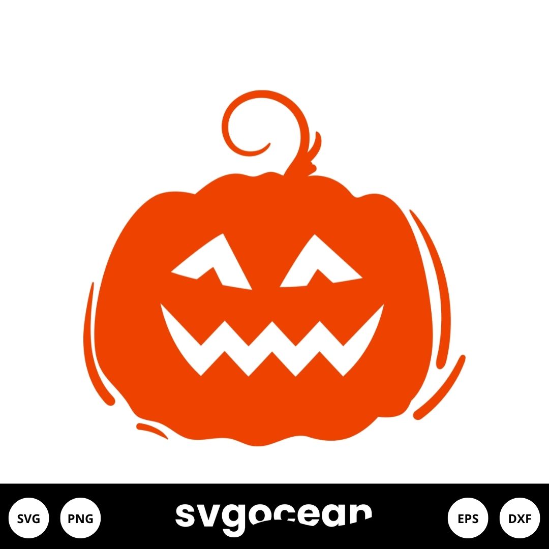 Scary Halloween Svg vector for instant download - Svg Ocean — svgocean