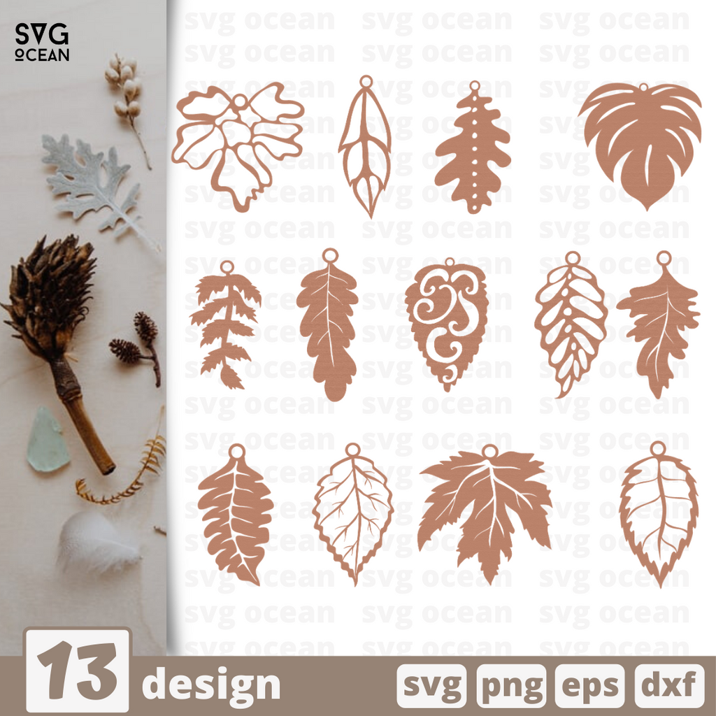 Leaf SVG Cut Files - Free Download — svgocean