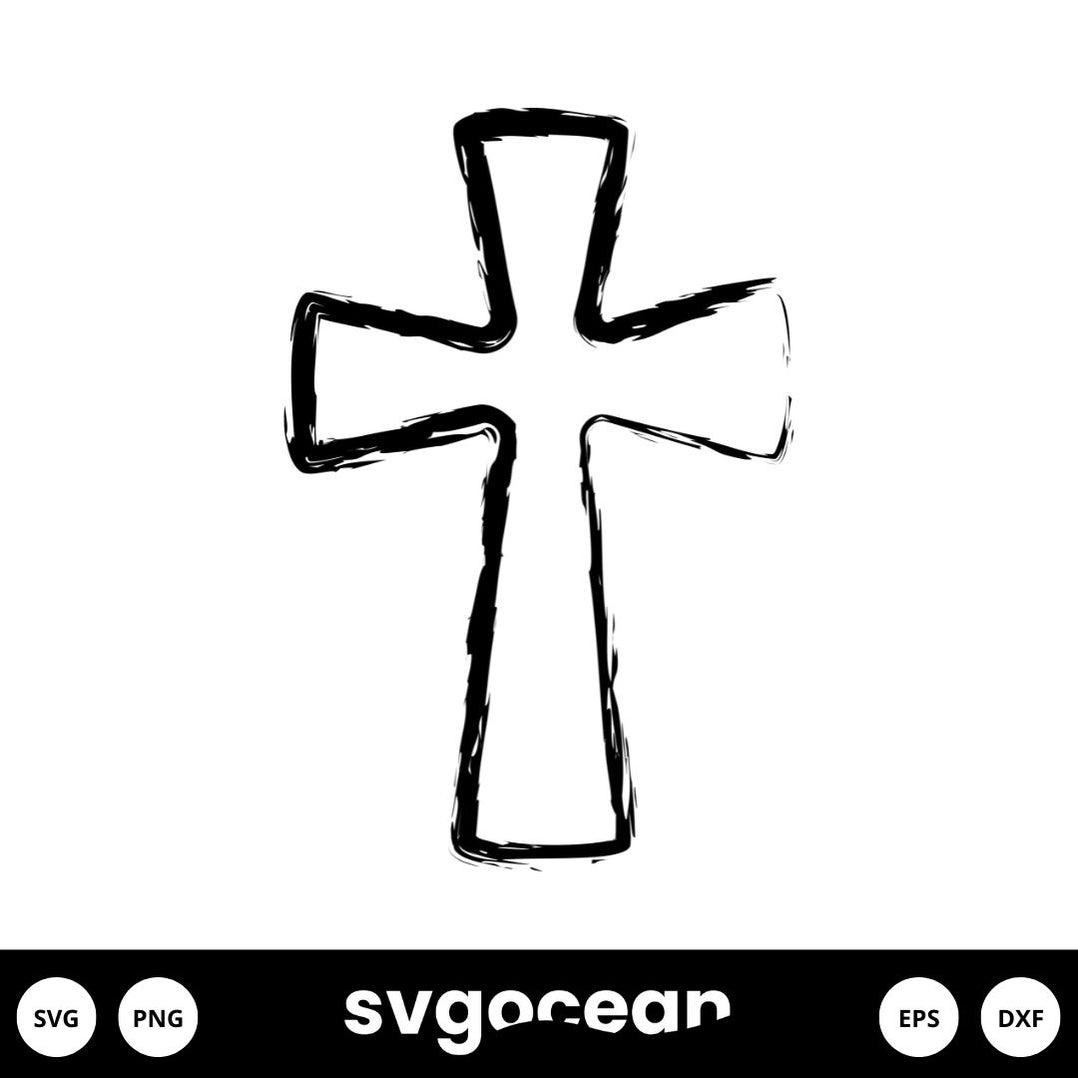 Cross SVG Free vector for instant download - Svg Ocean — svgocean