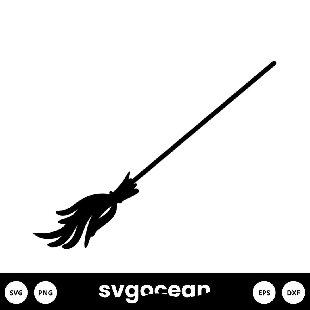 Broom Svg vector for instant download - Svg Ocean — svgocean