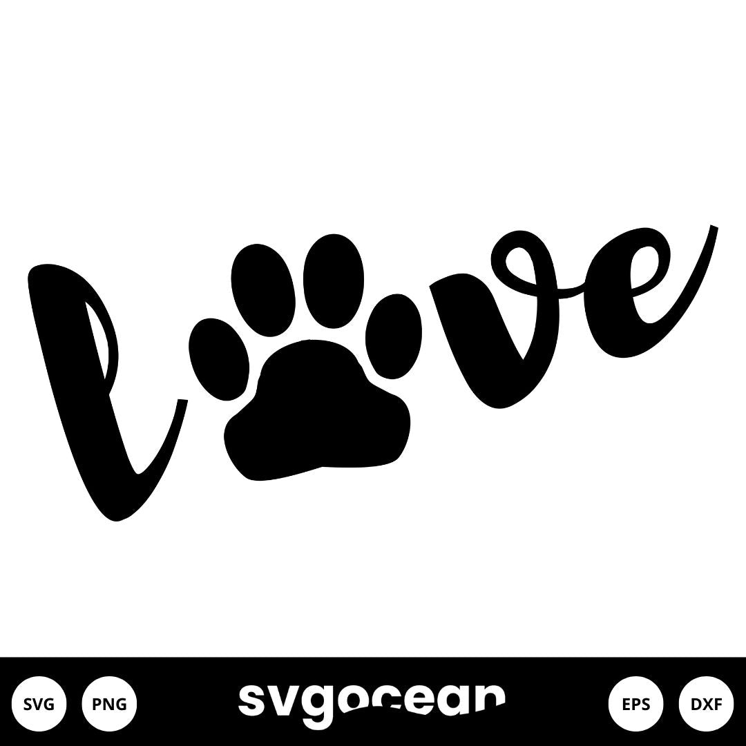 Puppy Paw Svg vector for instant download - Svg Ocean — svgocean
