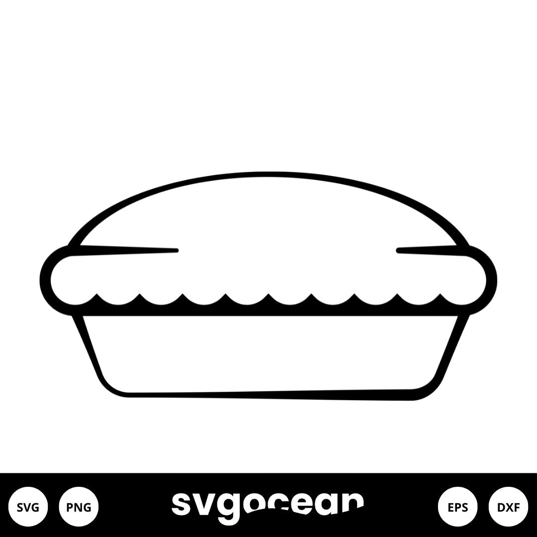 Pie Svg vector for instant download - Svg Ocean — svgocean