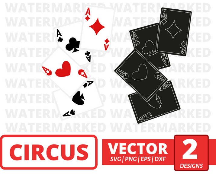 Cards SVG bundle vector for instant download - Svg Ocean — svgocean