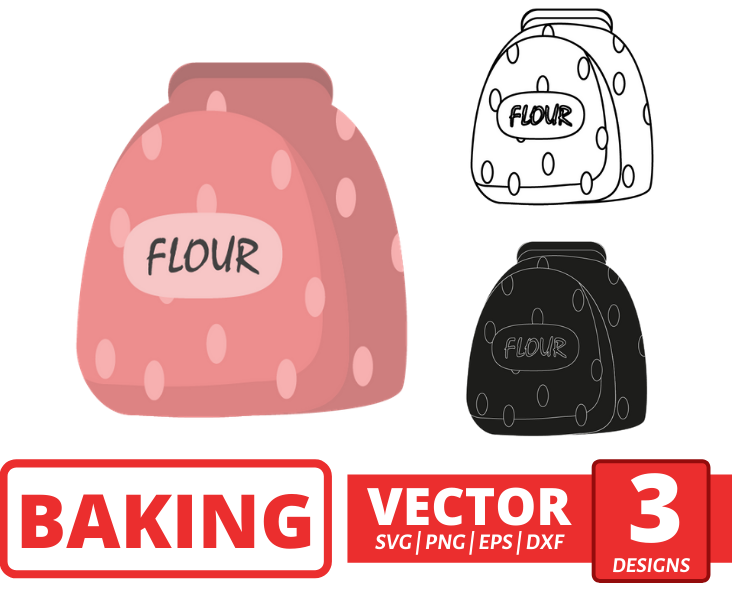 Flour SVG bundle vector for instant download - Svg Ocean — svgocean