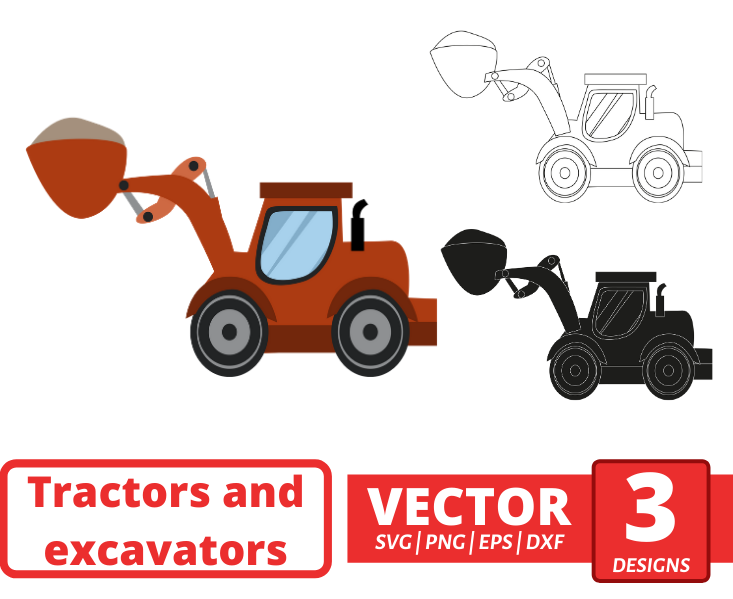 Loader SVG bundle vector for instant download - Svg Ocean — svgocean