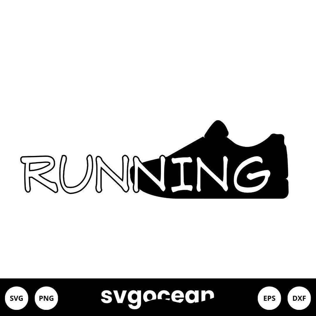 Running SVG vector for instant download - Svg Ocean — svgocean