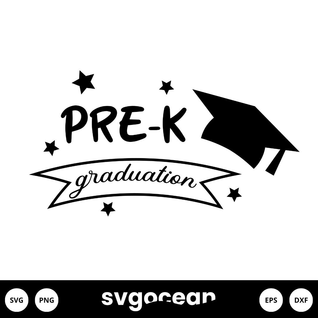 Pre k Graduation SVG vector for instant download - Svg Ocean — svgocean