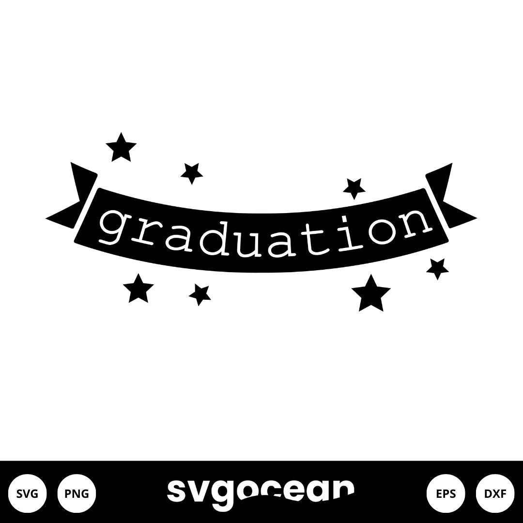 Graduation SVG vector for instant download - Svg Ocean — svgocean