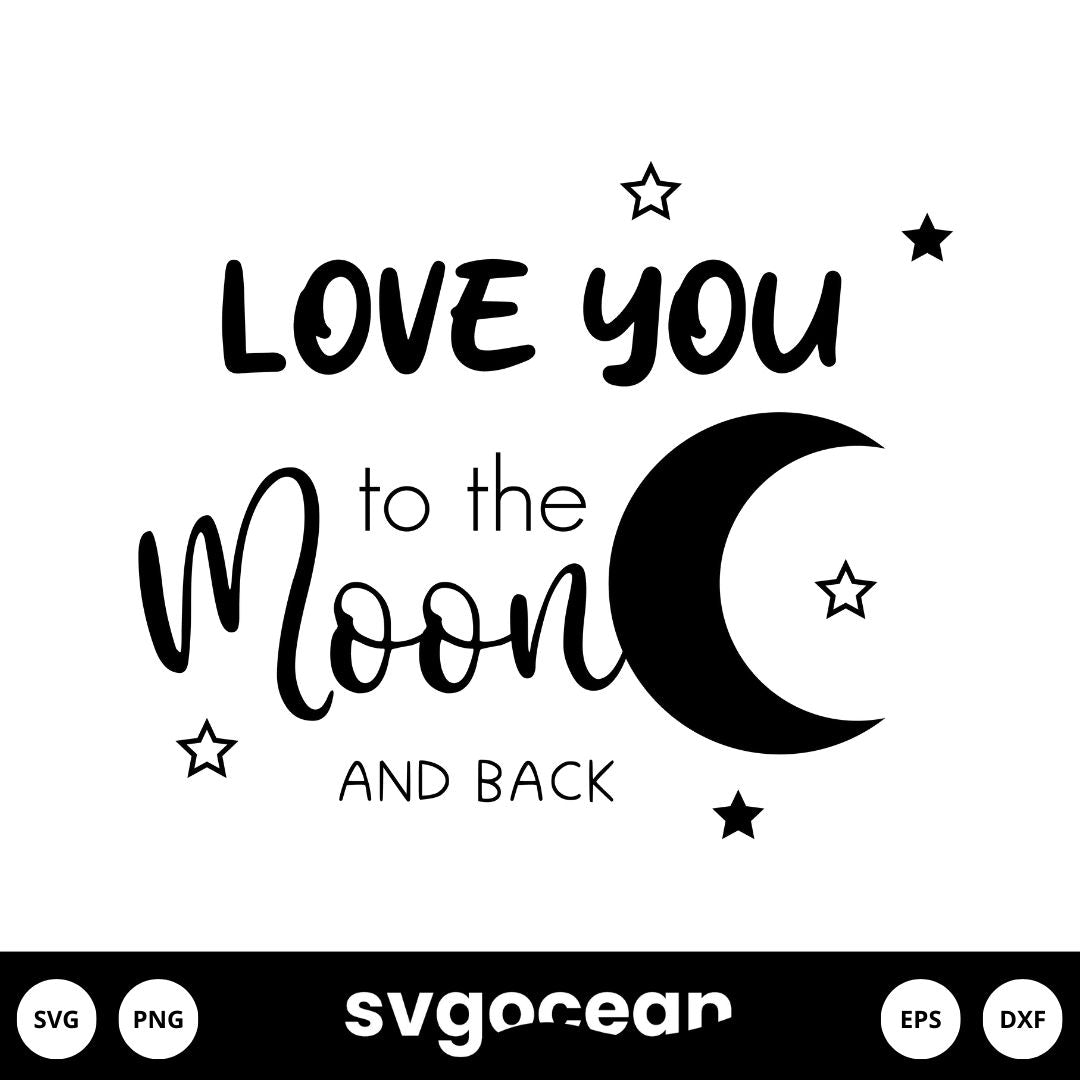 how to draw i love you to the moon and back