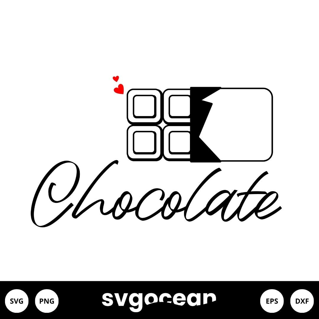 Chocolate SVG vector for instant download - Svg Ocean — svgocean