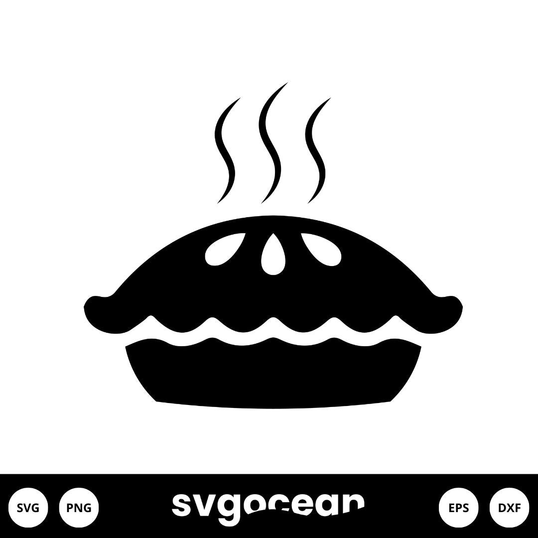 Pie SVG vector for instant download - Svg Ocean — svgocean